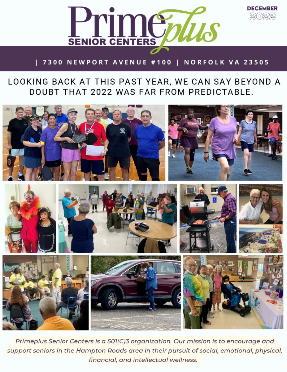 Prime Plus Senior Centers - December 2022 Booklet - Primeplus Senior ...
