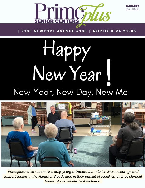 Prime Plus Senior Centers - January 2023 Booklet - Primeplus Senior Centers