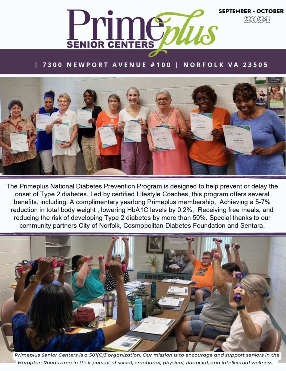 Prime Plus Senior Centers – September - October 2024 Booklet ...
