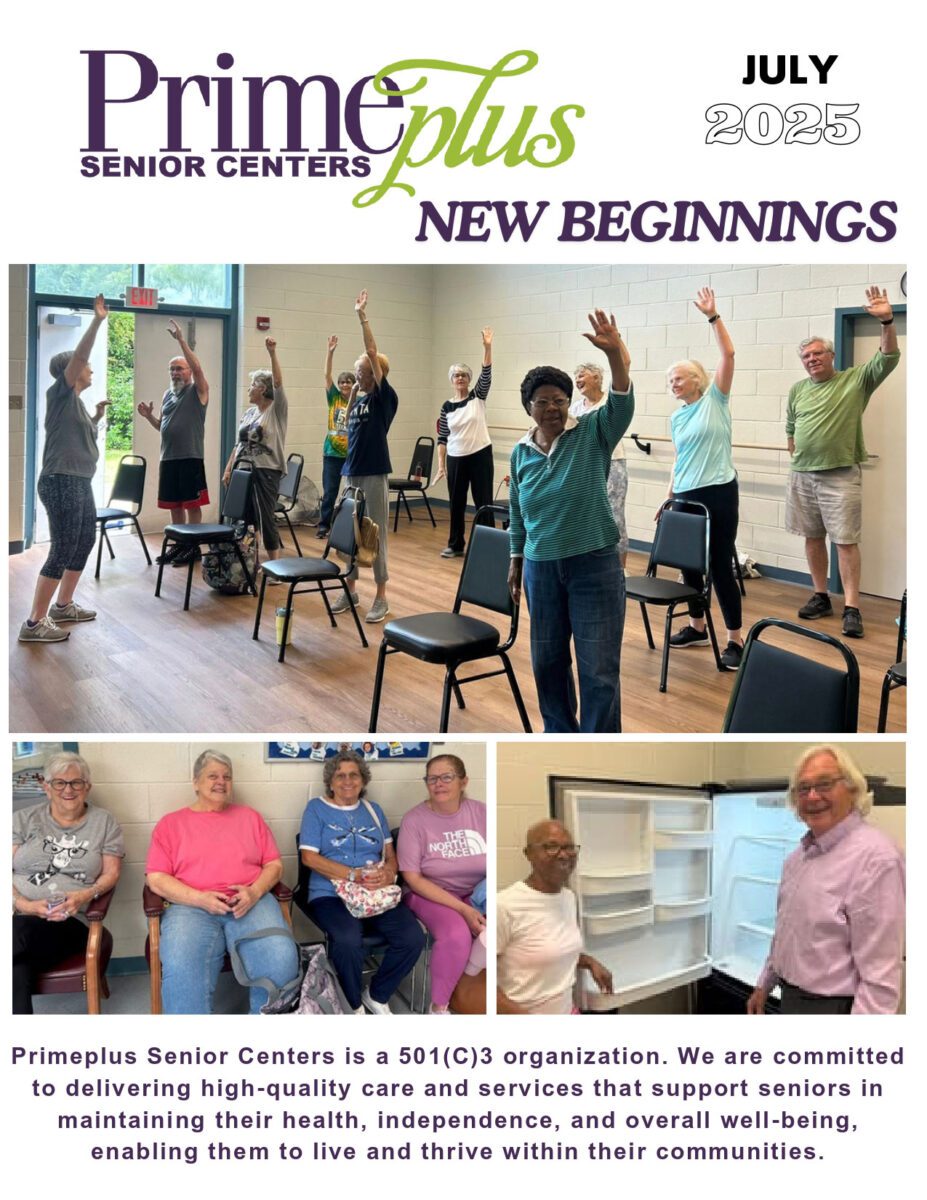 July Activity Guide 2025 - Primeplus Senior Centers